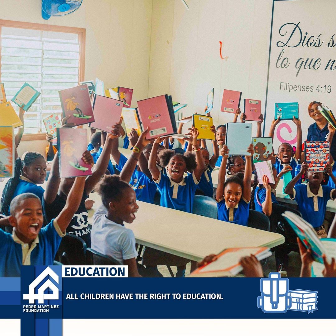 All Children have the right to education — pedromartinezfoundation